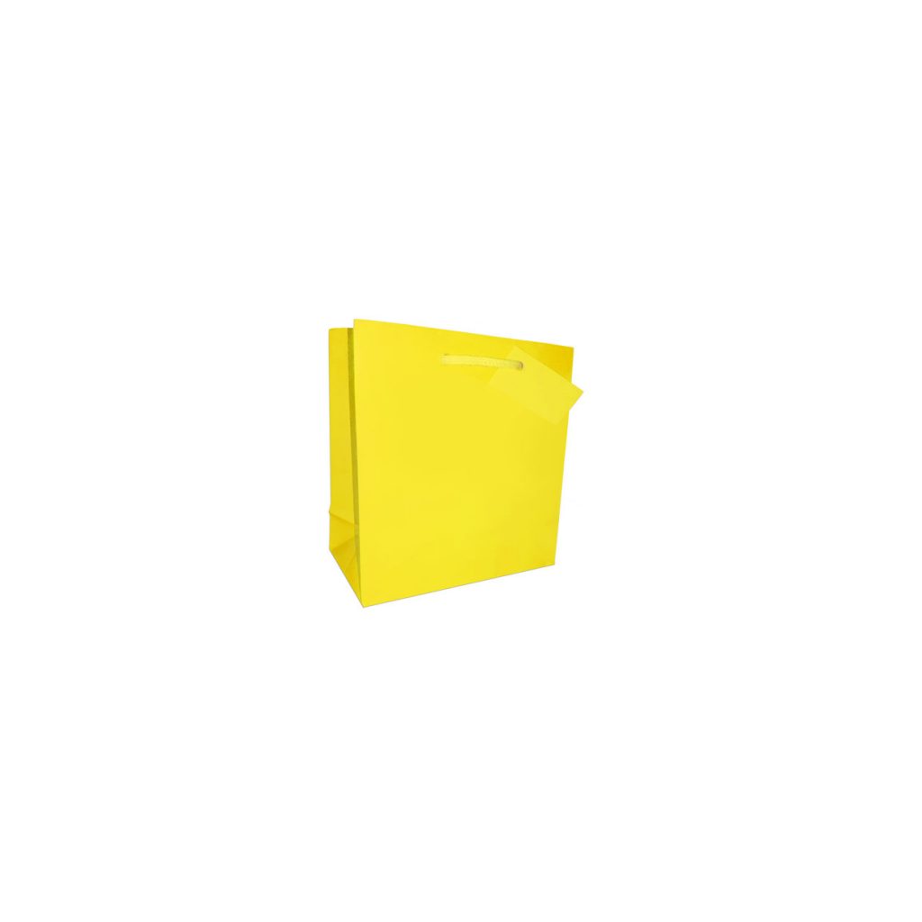 GIFT BAG SMALL 114x146MM YELLOW – Foodpak Shop